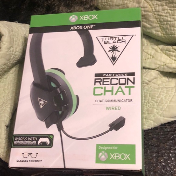 Turtle Beach | Video Games & Consoles | Xbox Ear Force Recon Chat Wired ...
